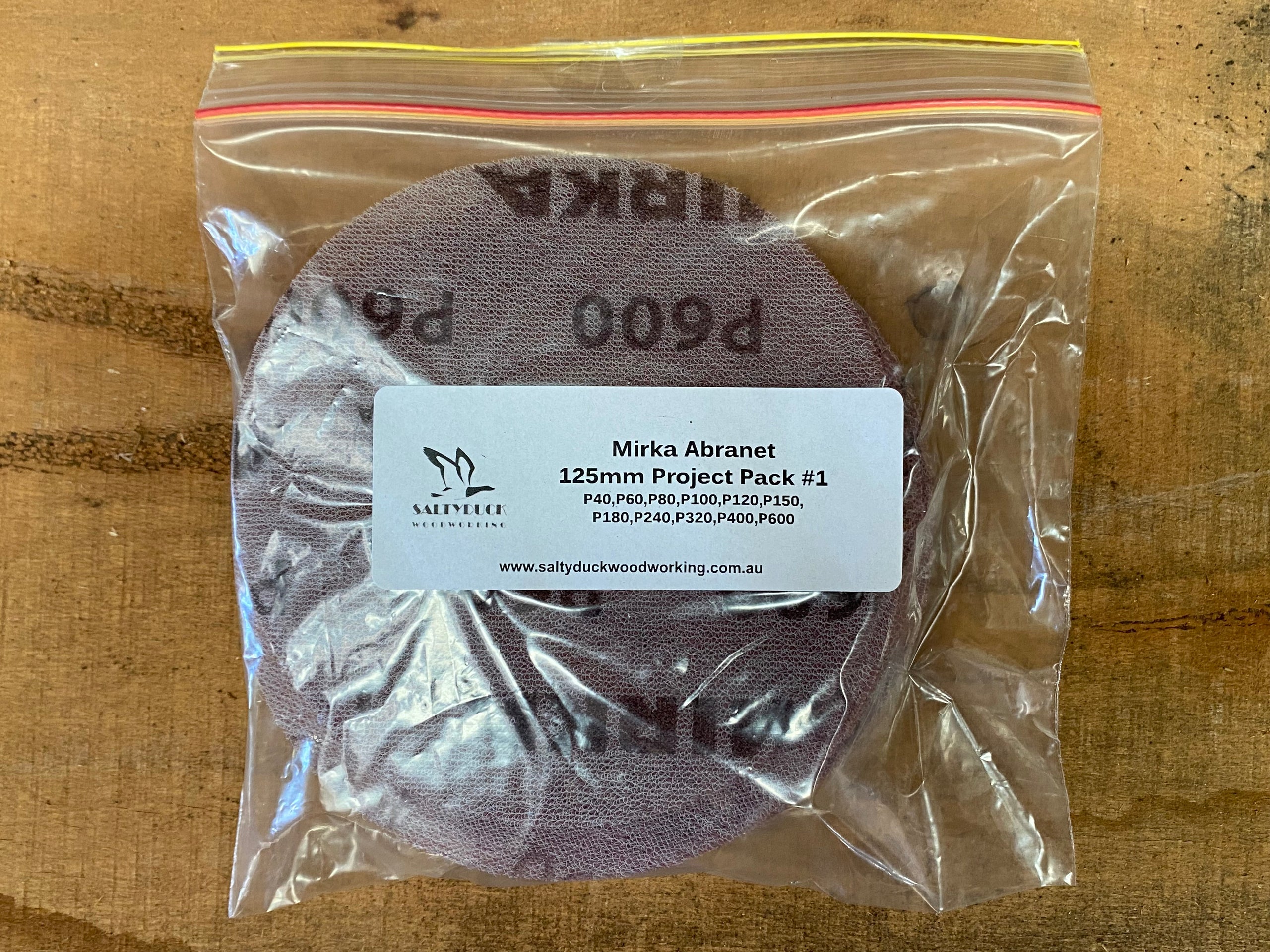Mirka Abranet 125mm Project Pack #1 | SaltyDuck Woodworking